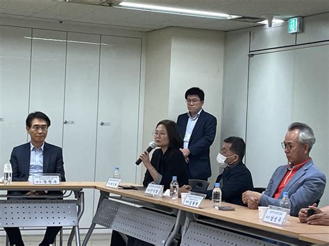 대전시의회 황경아 의원 초청 간담회 대전광역시사회복지사협회