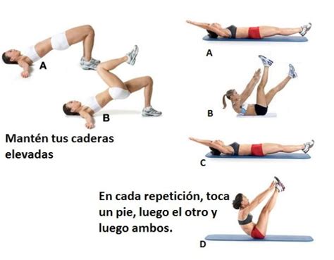An Image Of A Woman Doing Exercises On Her Stomach And Chest With The