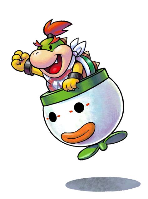Paper Bowser Jr Mariowiki Fandom