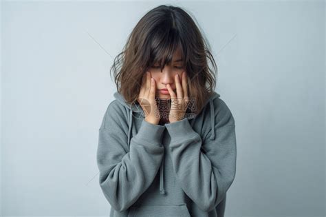 沮丧的年轻女子高清图片下载 正版图片 摄图网