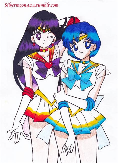 Super Sailor Mars And Super Sailor Mercury By Mileyangel321 On Deviantart