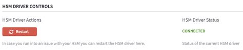 Security Configuring An Entrust Nshield Connect Hsm