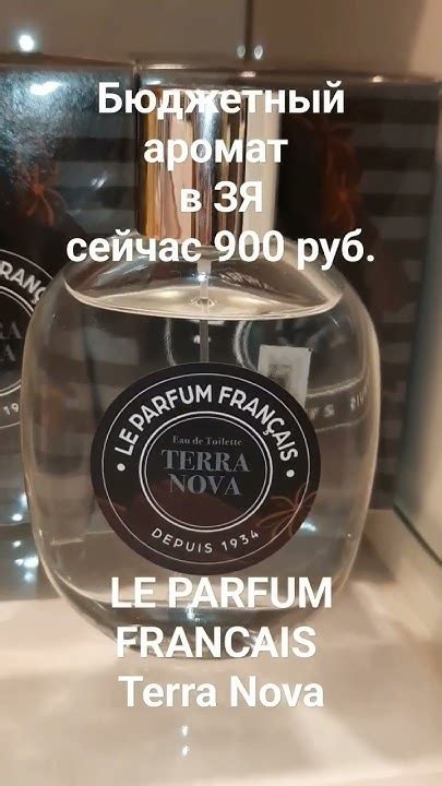 Бюджетный аромат LE PARFUM FRANCAIS terra nova #бюджетныеароматы # ...