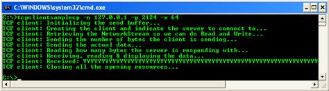 The VB NET TcpListener And C NET TCP Client Program And Project Examples With Code Samples