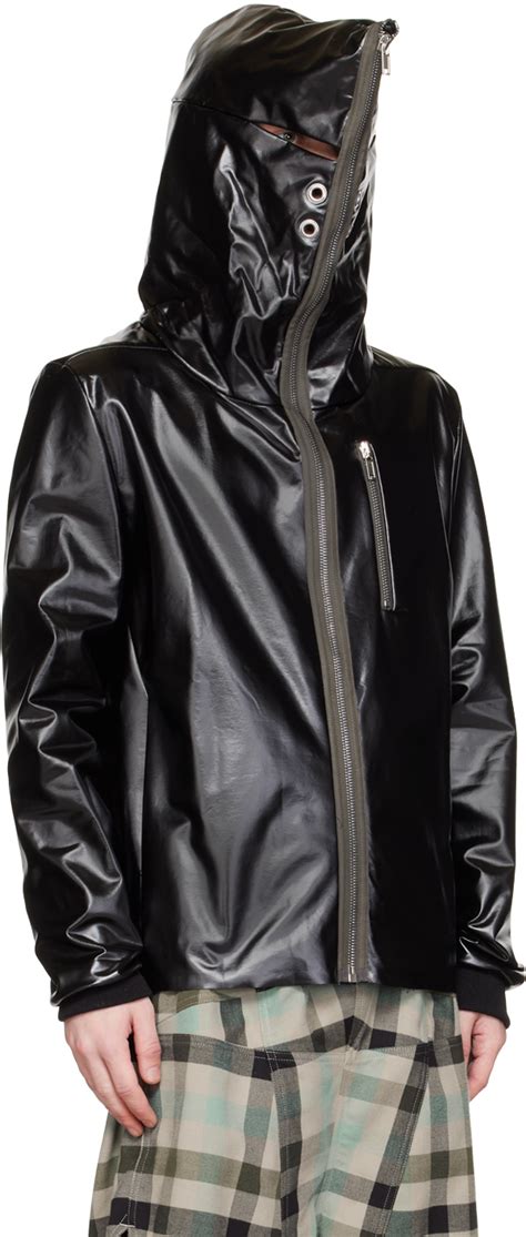 Rick Owens Black Gimp Jacket Rick Owens