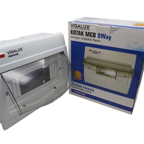 Jual Box Mcb Kotak Inbow Outbow Visalux 8 Group Lampu Indikator Ib Ob Shopee Indonesia