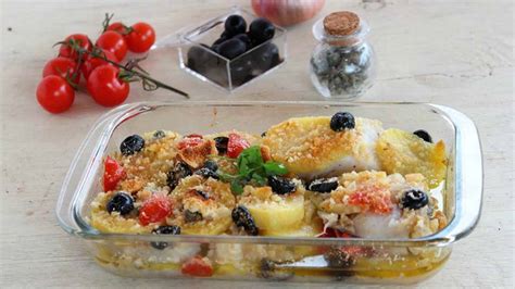 Cabillaud gratiné aux pommes de terre riche en goût
