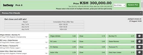 Betway Prediction October Latest Predictions