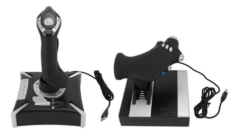 Flight Simulator Stick Controls Simulated Throttle Rudder Cuotas