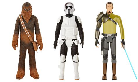20 Inch Star Wars Classic And Rebels Action Figures