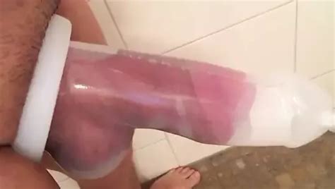 Xxl Extra Large Cock Gets Even Bigger With Candyhub Power Penis Pump