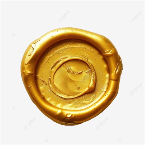 왁스 인감 황금 밀봉하다 왁스 씰 페인트 Png 일러스트 및 이미지 에 대한 무료 다운로드 Pngtree