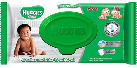 Lenços Umedecidos 48 Unidades Turma Da Mônica Huggies Emporium