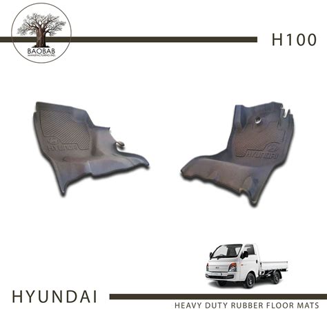 Hyundai H100 Heavy Duty Moulded Rubber Floor Mats For Sale Baobab MFG