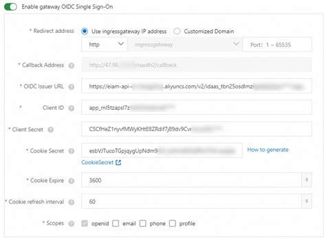 Configure Oidc Based Sso On An Ingress Gateway Alibaba Cloud Service Mesh Alibaba Cloud