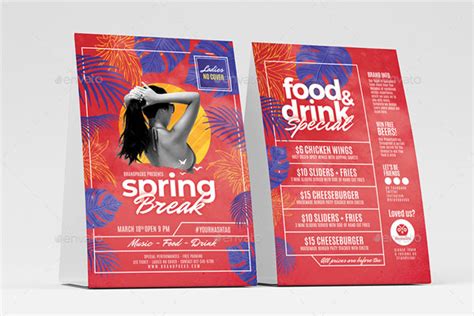 28 Spring Break Flyer Templates Free And Premium Downloads