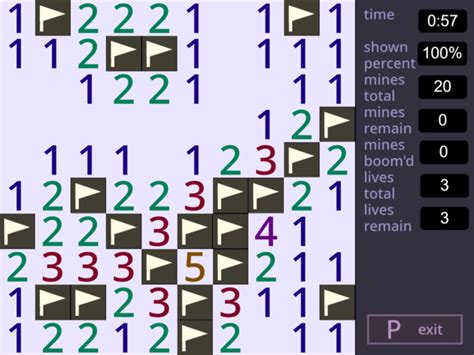 minesweeper clone by zushy