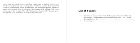 Table Of Contents Page Break Between Two Images TeX LaTeX Stack Exchange