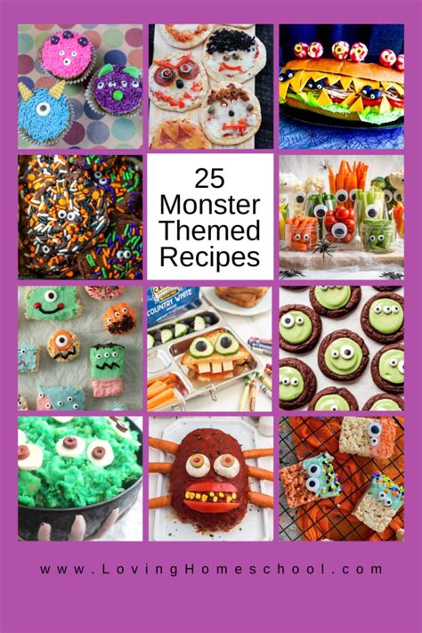 25 Monster Themed Recipes