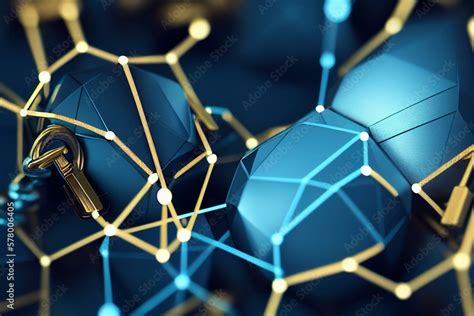 Cybersecurity Technology Background Concept Internet Network Connection Data Protection Binary