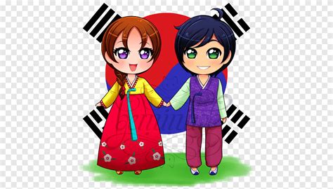 ธงของเกาหลีใต้ธงของเกาหลีเหนือ เกาหลี ศิลปะ การ์ตูน Png Pngegg