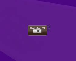 Toggle Hidden Files Windows 10 Gadget Win10Gadgets