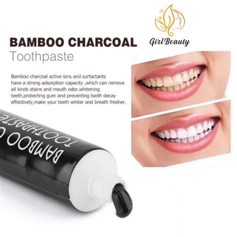 Pei Mei Charcoal Toothpaste Ubat Gigi Arang Shopee Malaysia