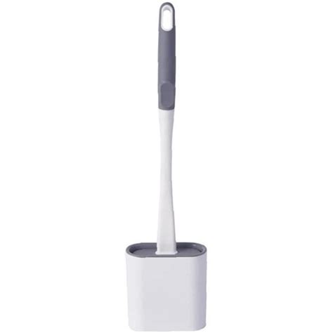 Toilettes Brosse pour toilettes silicone bol brosse profond Cleaner avec support antidérapant