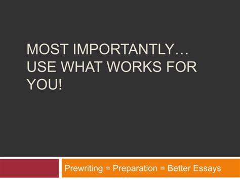 Prewriting 2011 Pptx