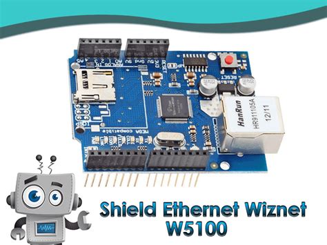 Shield Ethernet económico W5100 wiznet App Tek