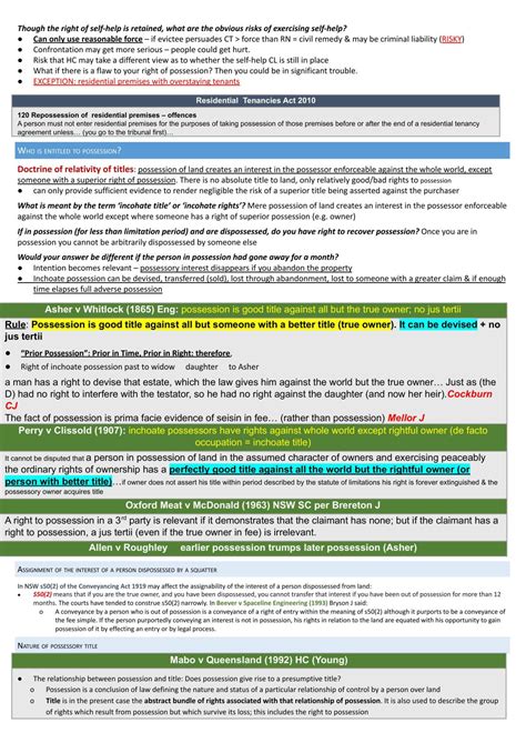 Laws1150 Principles Of Private Law Complete Final Exam Notes
