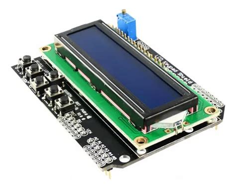 Display Lcd Keypad Shield 16x02 Teclado Arduino 5 Botões Mercadolivre