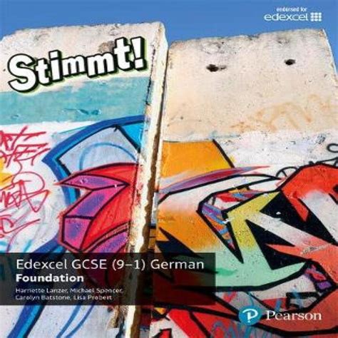 Lisa Probert Stimmt Edexcel Gcse German Foundation Student Book