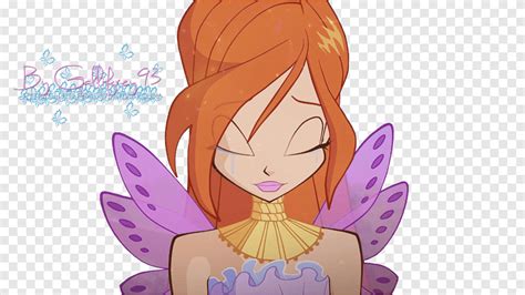 Flor aisha winx club temporada 6 hada diverso púrpura png PNGEgg