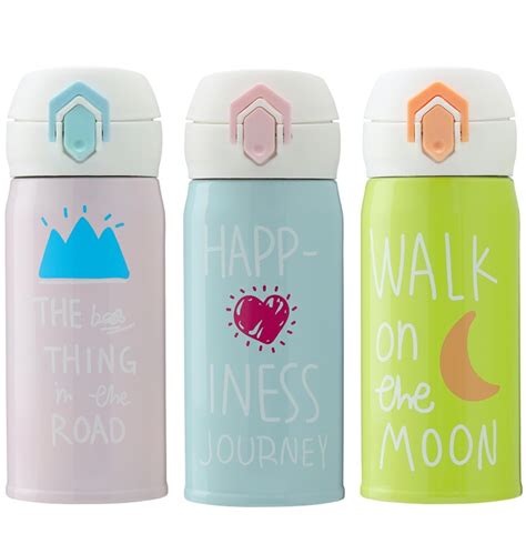 원터치 미니 보온병 어린이물병 텀블러 350ml 티몬