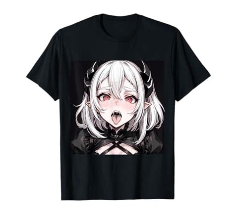 Lewd Anime Devil Girl Hentai Waifu T Shirt Want It All