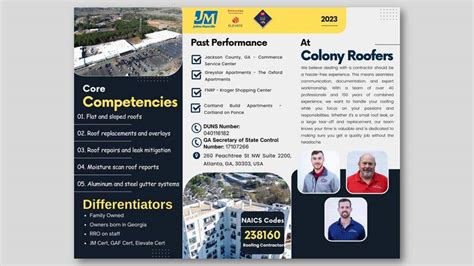 Create A Capabilities Statement Brochure Freelancer