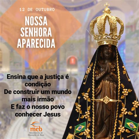 MÃE APARECIDA ROGAI POR NÓS Movimento de Educação de Base