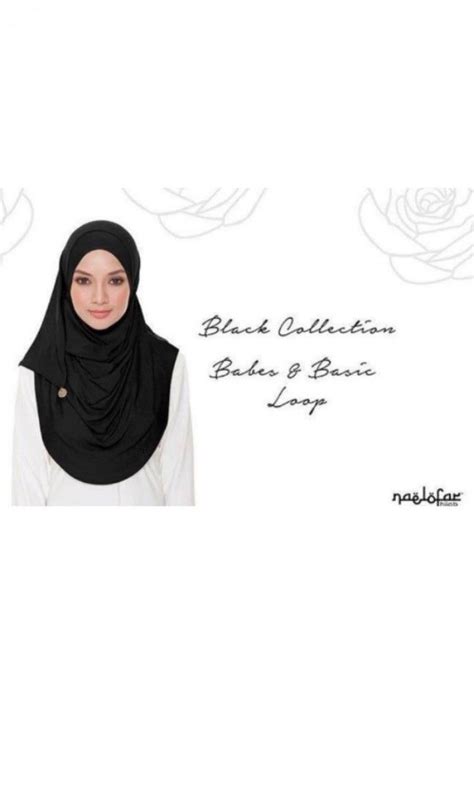 Babes Basic Double Loop Womens Fashion Muslimah Fashion Hijabs On