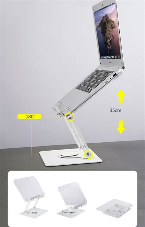 Giá đỡ đọc Sách Trong Suốt Xoay 360 độ Yl908 Flexhouse Vn