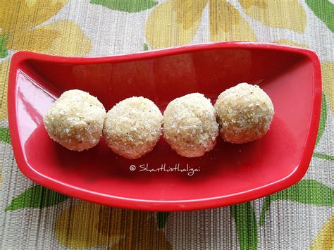 Shanthi Krishnakumar S Cook Book COCONUT LADOO
