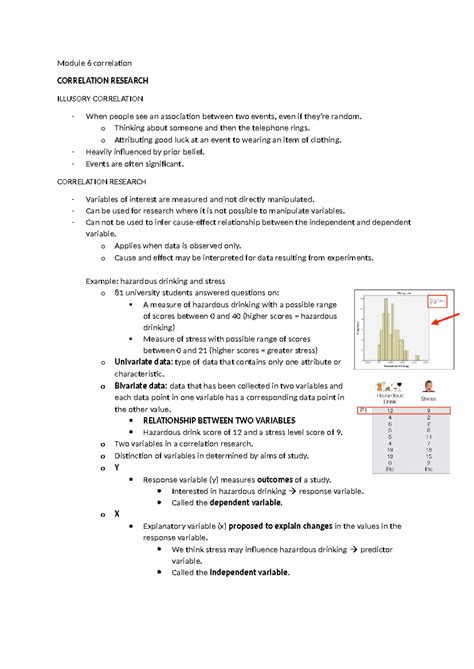 module 6 correlation module 6 correlation correlation research