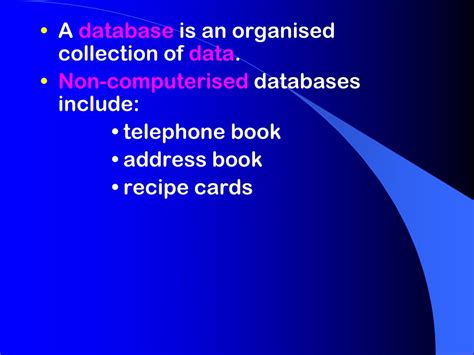 ppt information systems and databases powerpoint presentation free