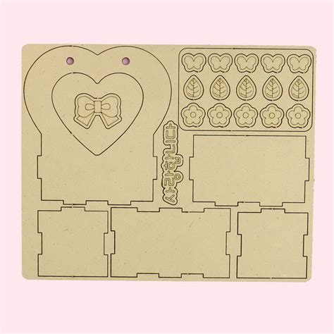 우드공예 Mdf Diy 사랑합니다 모스화분 도매킹