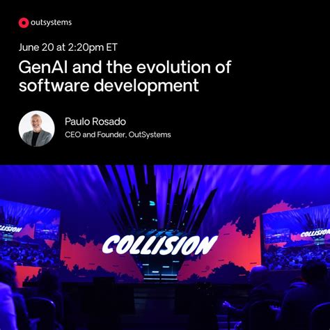 Outsystems On Linkedin Genai Lowcode Collisionconf
