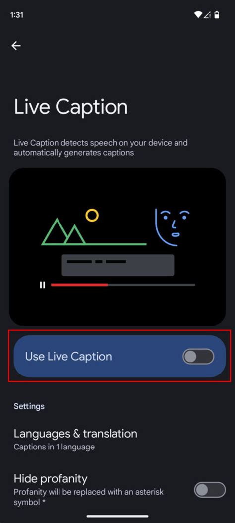 How To Turn Off Live Caption On Android Android Authority