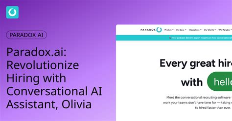 Paradox Ai Review Best Ai Hiring And Chat Tool Slashprompt