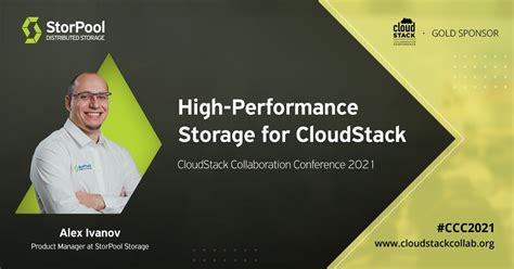 Storpool High Performance Storage For Cloudstack Cloudstack Collaboration Conference 2021