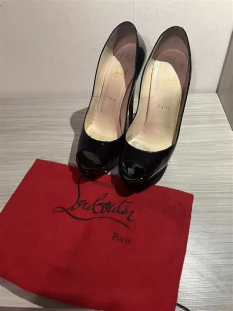 Christian Louboutin Lady Peep Platform Heels Size 8 £17500 Picclick Uk