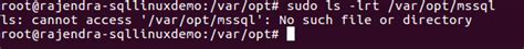 Uninstalling SQL Server On Ubuntu